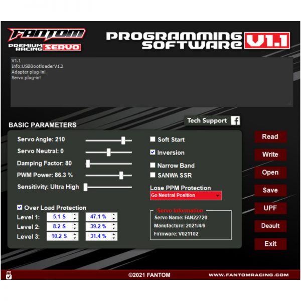 SP V1.1 USB Servo Programmer – Fantom Racing